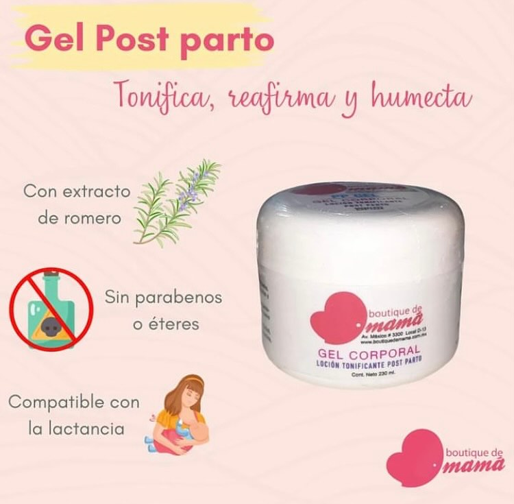 Gel post parto – Boutique de Mamá